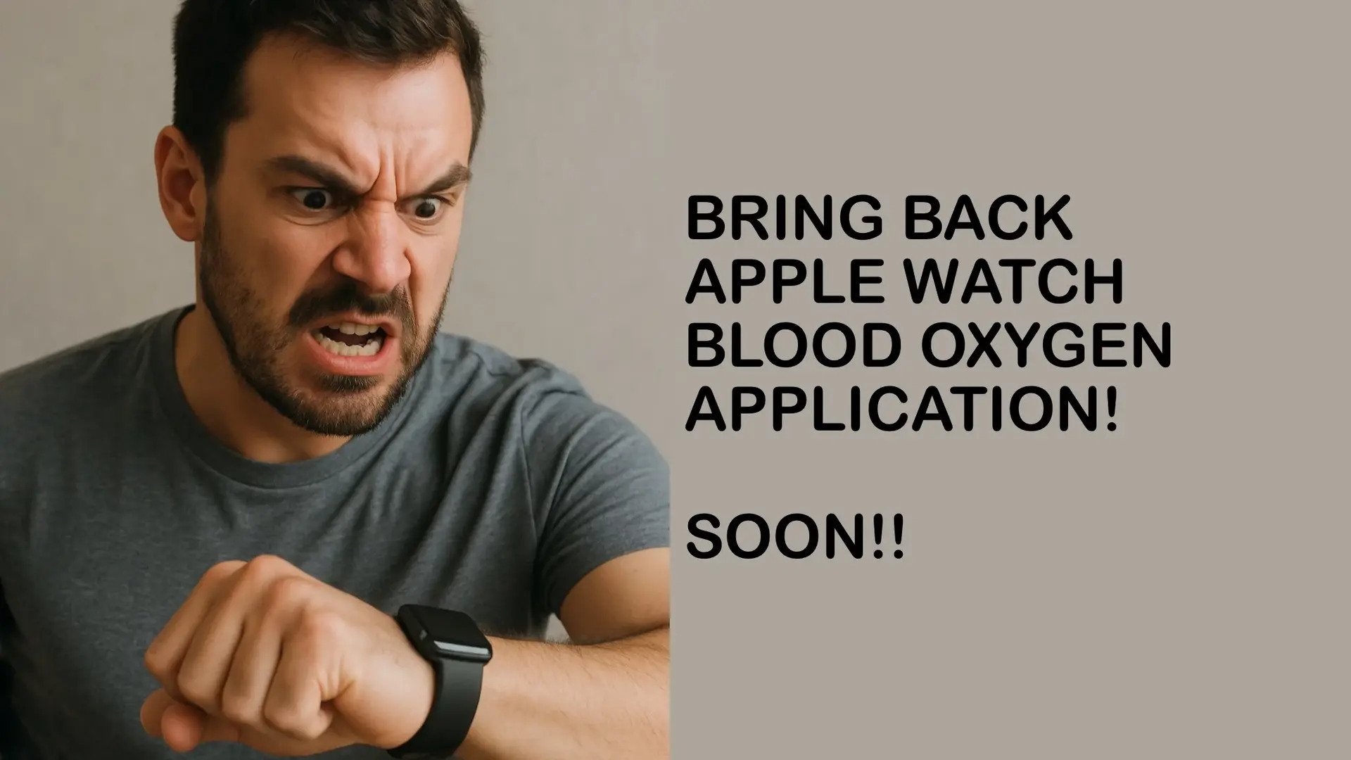 Apple Watch's big bloody problem