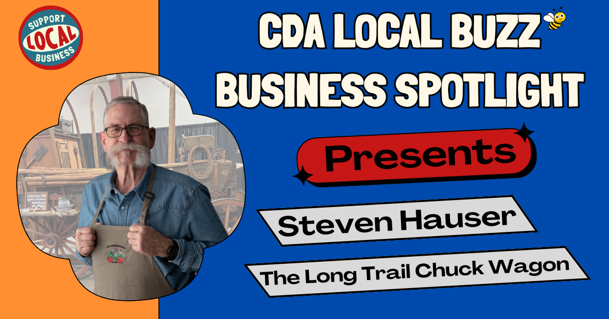 CDA Local Buzz 🐝 | Business Spotlight The Long Trail Chuck Wagon