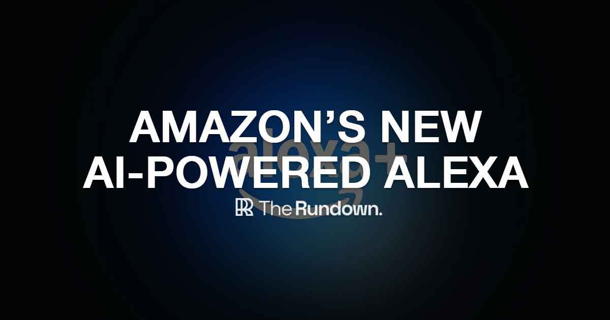 Amazon's new AI-powered Alexa