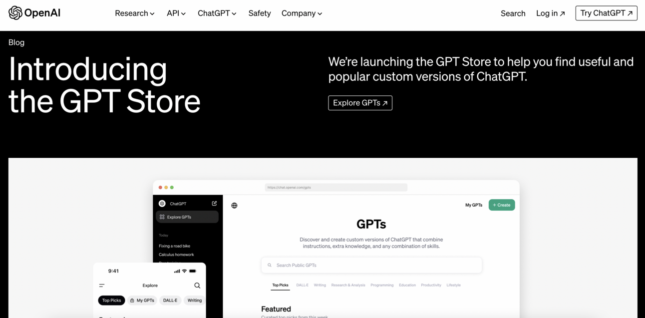 🤖 ChatGPT Unveils a GPT Store: Revolutionary for Marketing!
