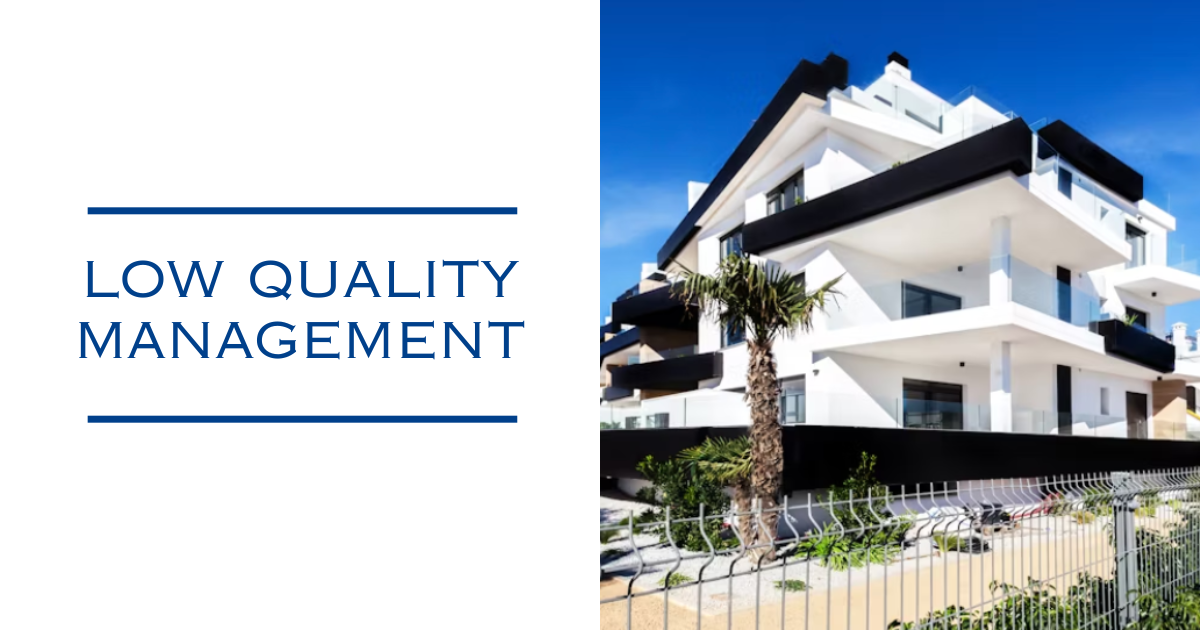 Low-Quality Property Management Services: A Landlord's Nightmare