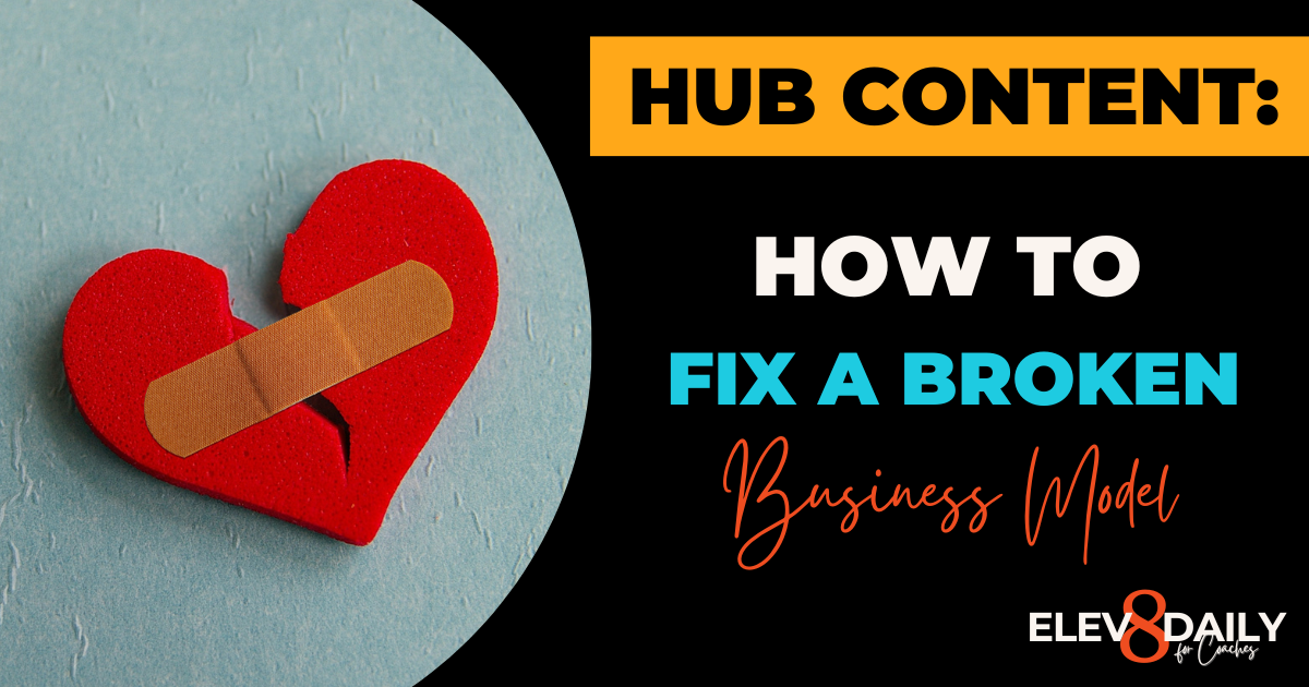 How to Fix a Broken Business Model