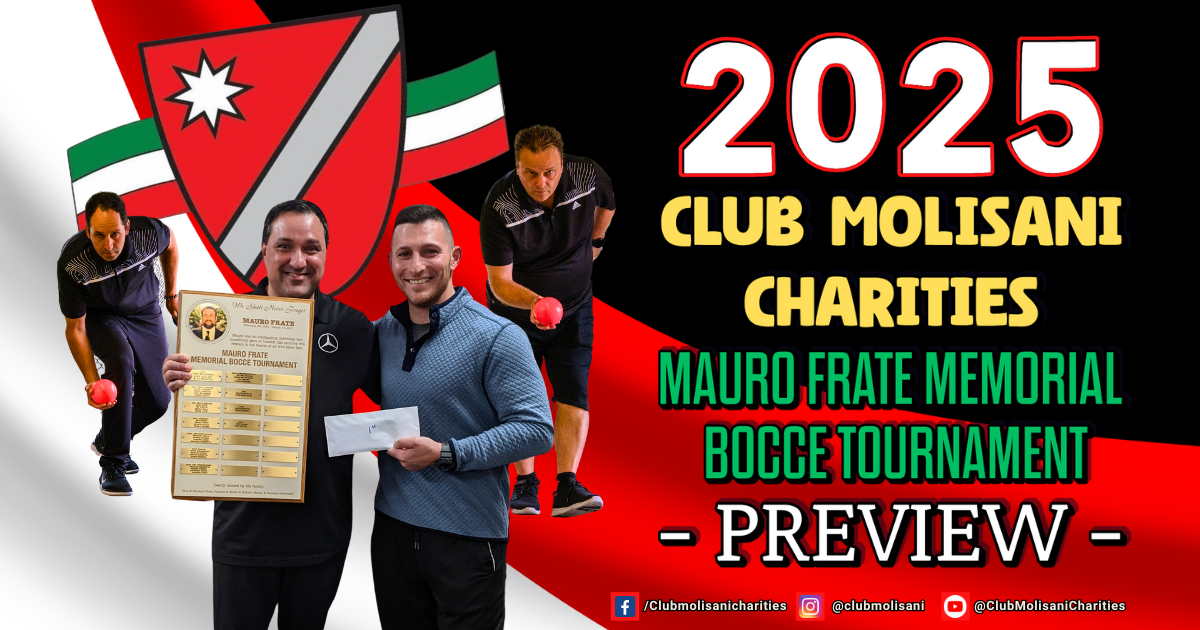 2025 Club Molisani Charities Mauro Frate Memorial Preview