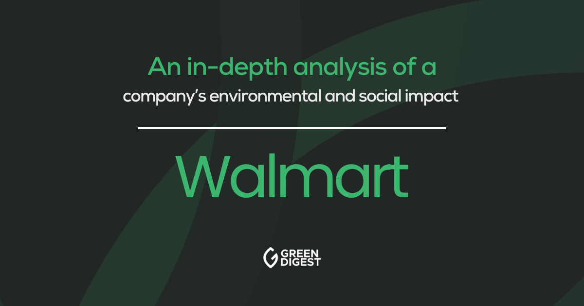 Evaluating a company's impact (the case of Walmart)