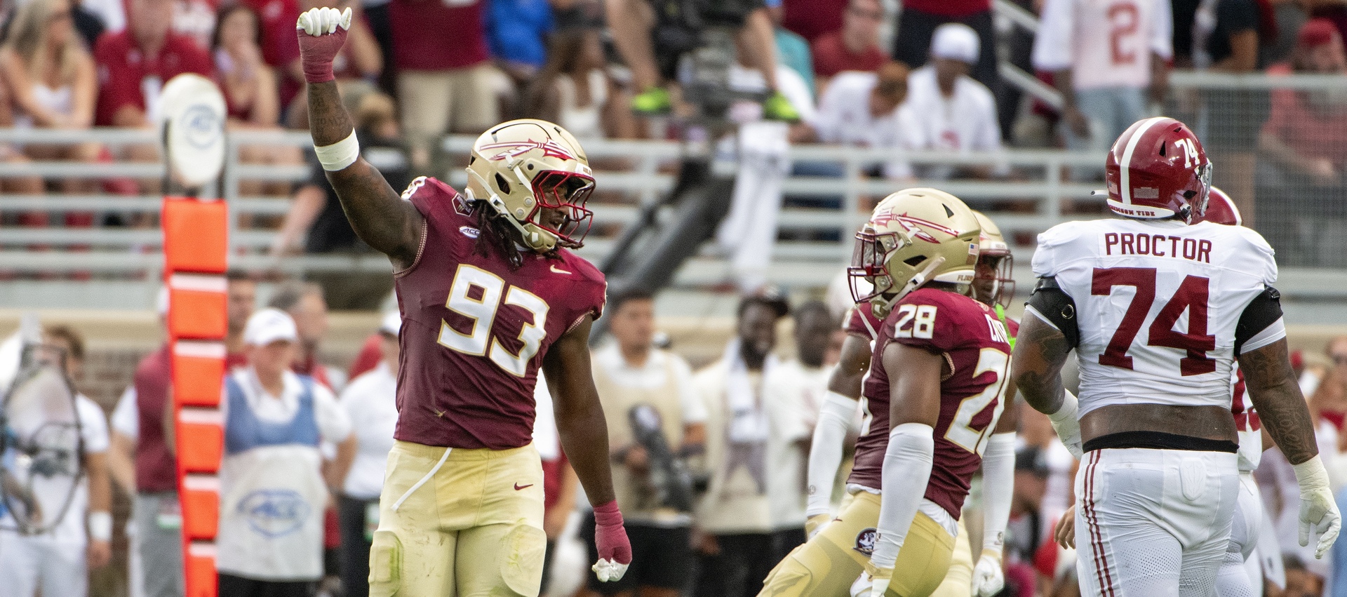 Mandrell Desir is a freshman - but the FSU lineman doesn't look, talk ...