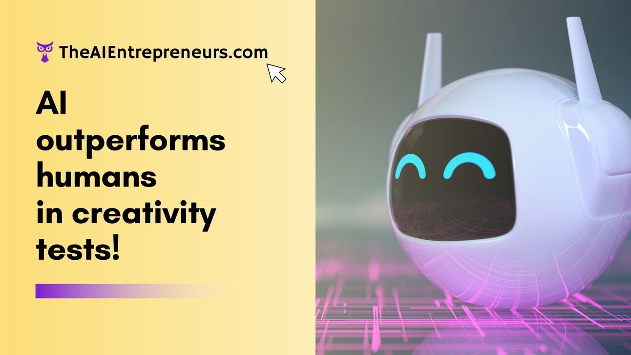 AI gets more creative than humans!