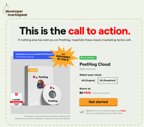 🍐 #41 Big list of dev influencers, devy blog design, and a CTA that will make you chuckle