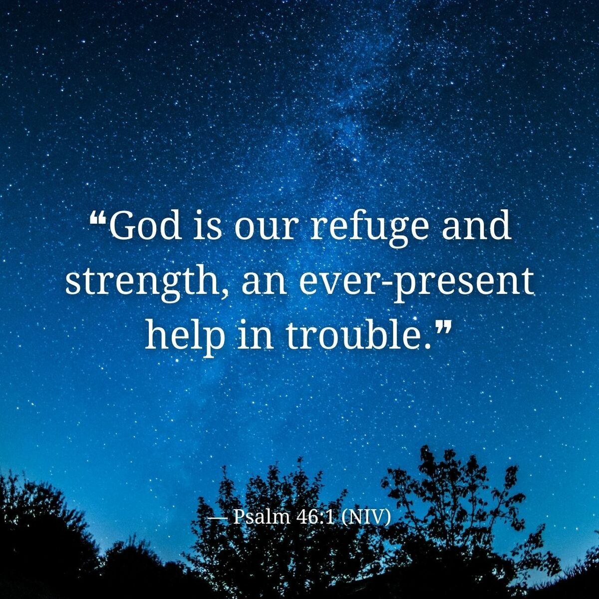 Verse of the Day: Psalm 46:1