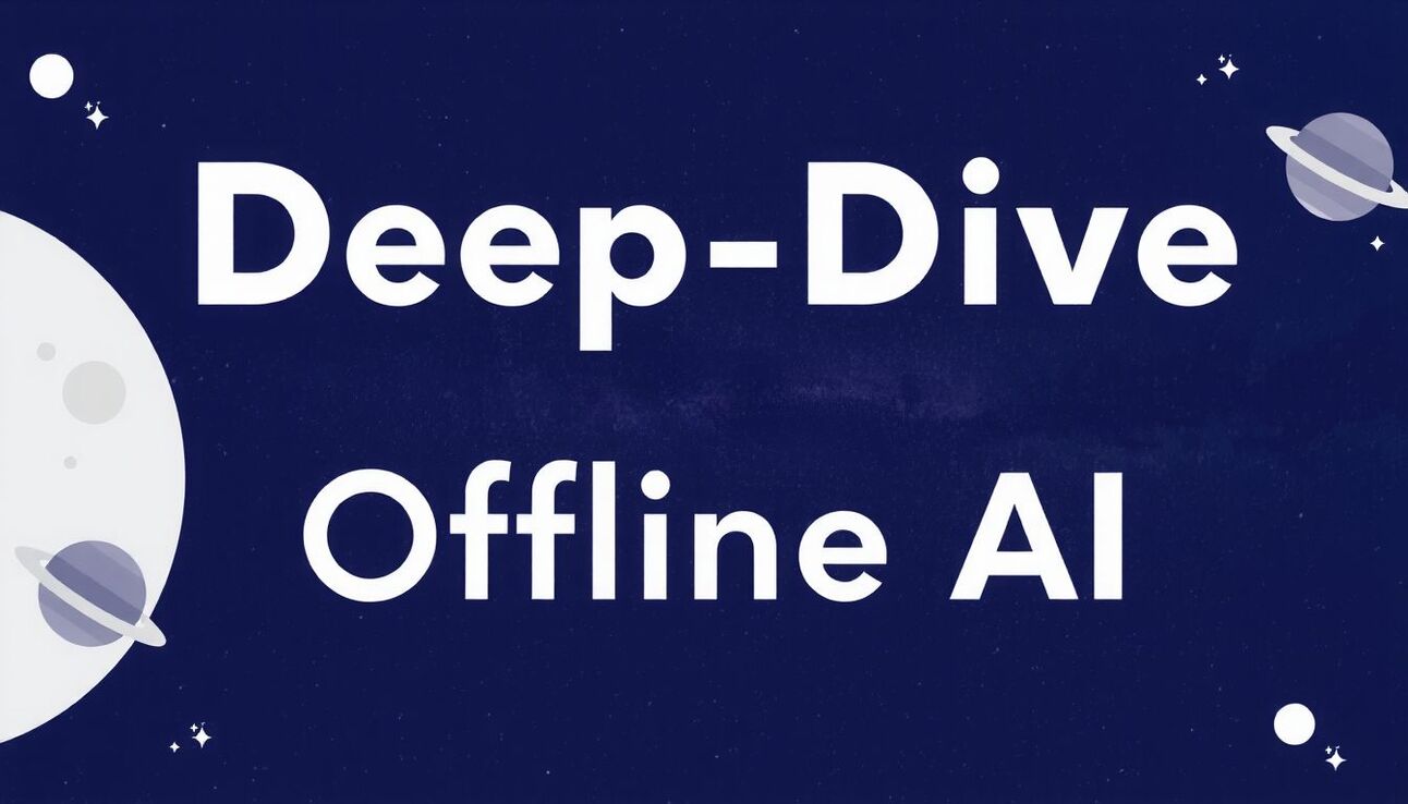 🤿 Deep-Dive: AI-Sprachmodelle ohne Internet kostenlos nutzen