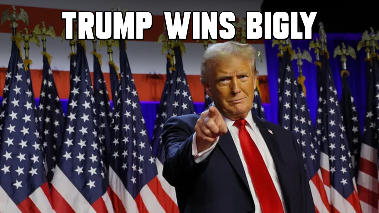🌊 Trump Wins Bigly
