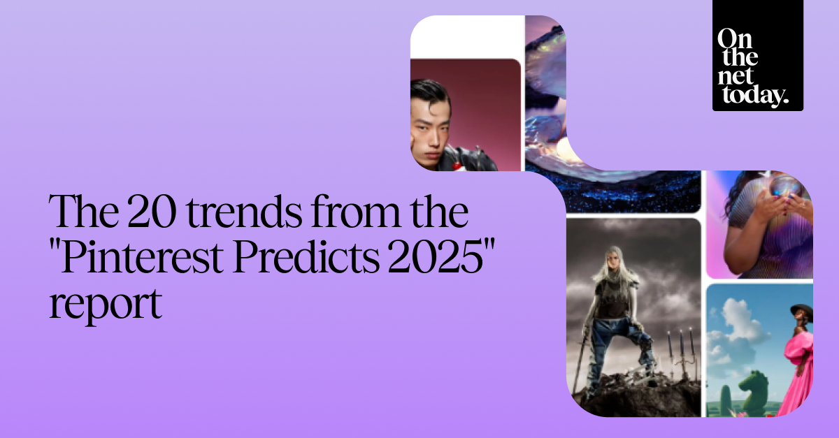 The 20 trends from the "Pinterest Predicts 2025" report