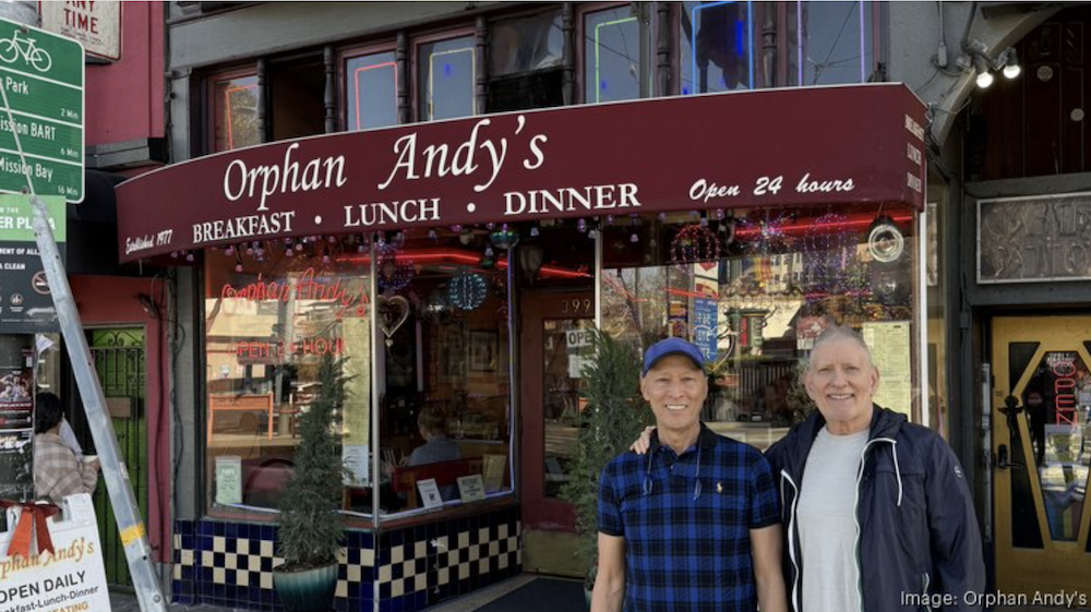 Orphan Andy’s, One of SF’s Last 24-Hour Diners, is for Sale