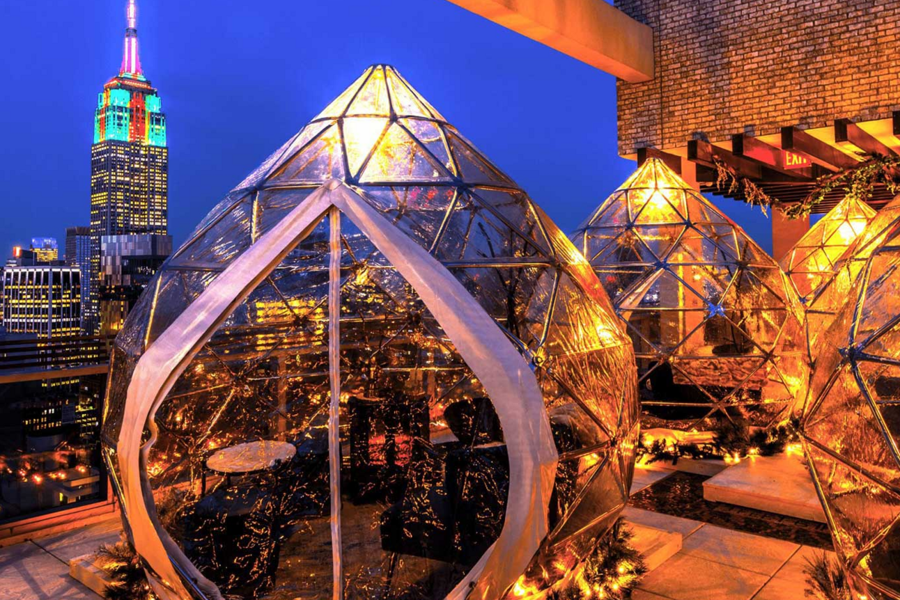 🚕 Rooftop Igloos in NYC