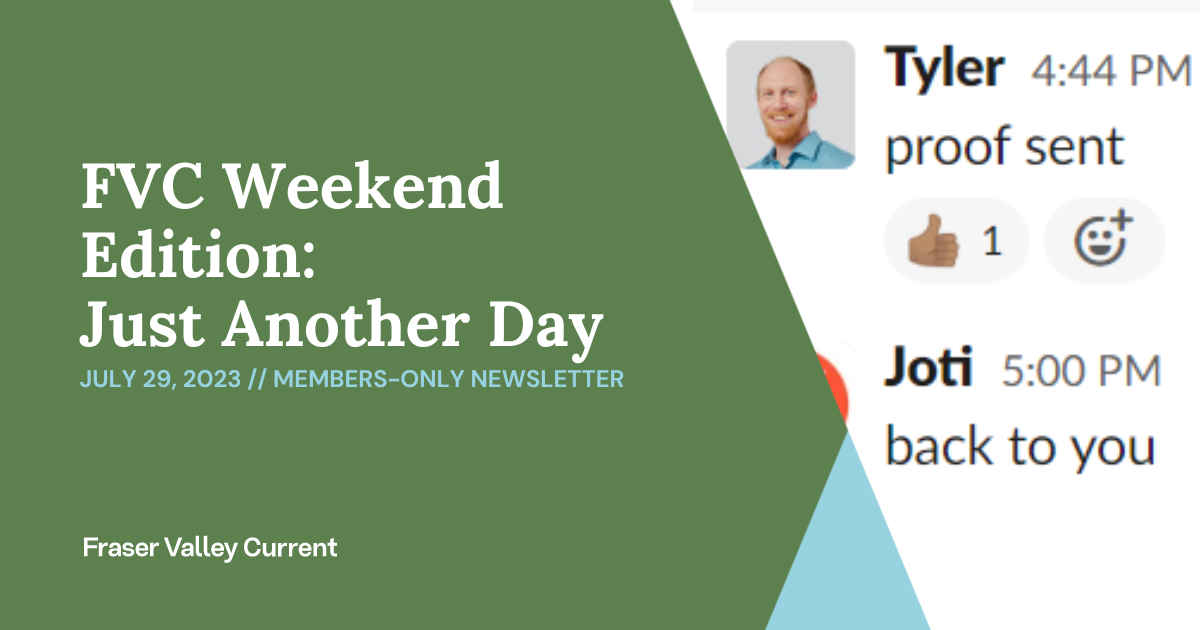 FVC Weekend Edition No. 16—Just Another Day