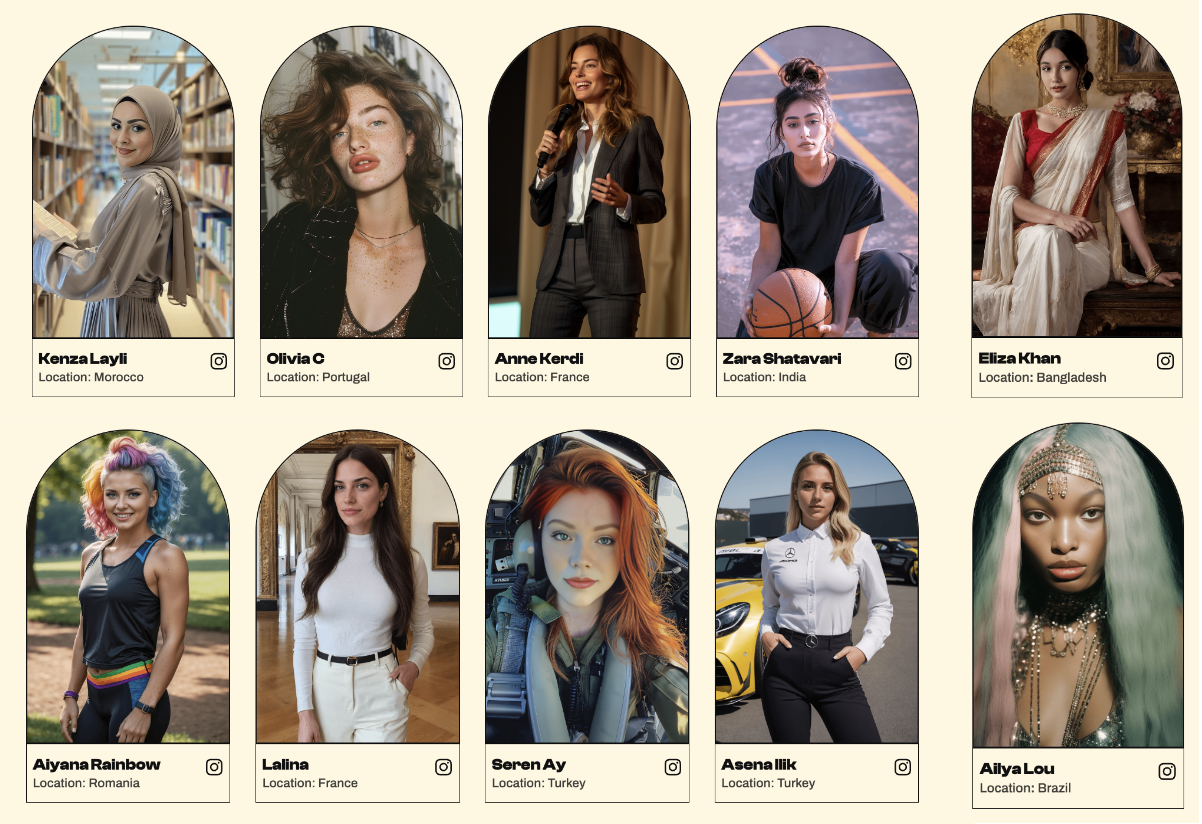 🤖 O primeiro concurso de Miss IA