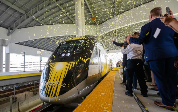 Brightline's $6 Billion High-Speed Line: Orlando-Miami Train