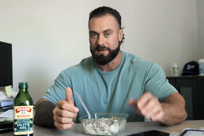 Chris Bumstead Shares His 2,800-Calorie Full Day of Eating