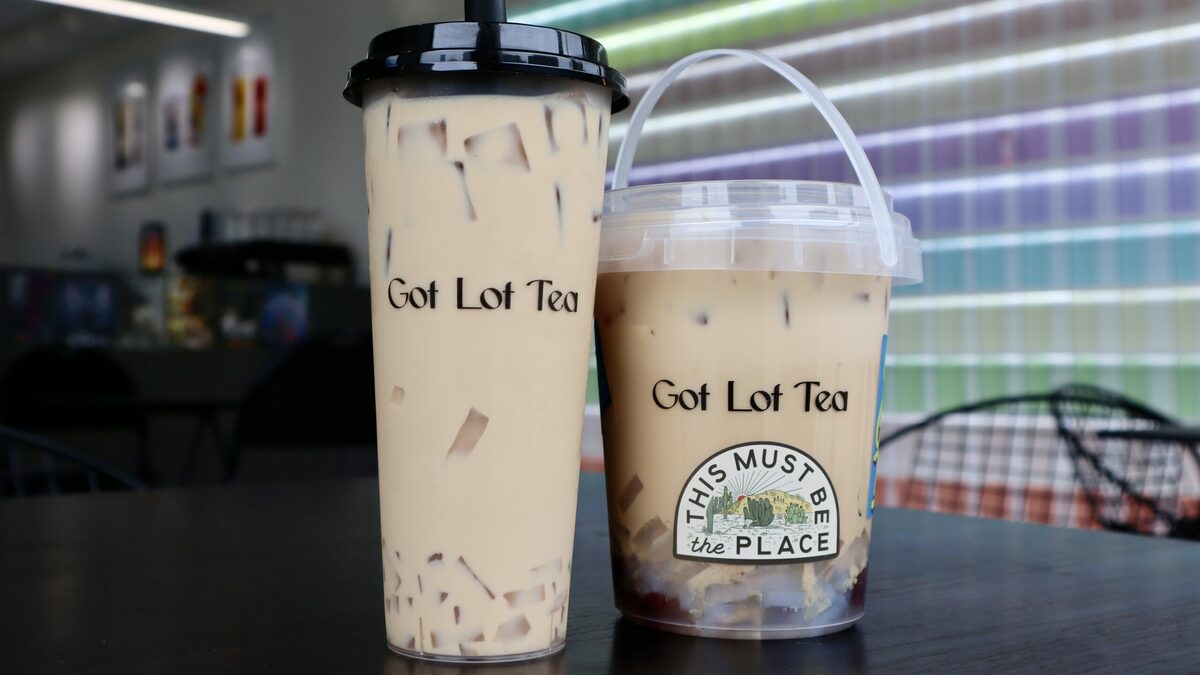You can get a bucket of bubble tea at this new Burnaby boba shop