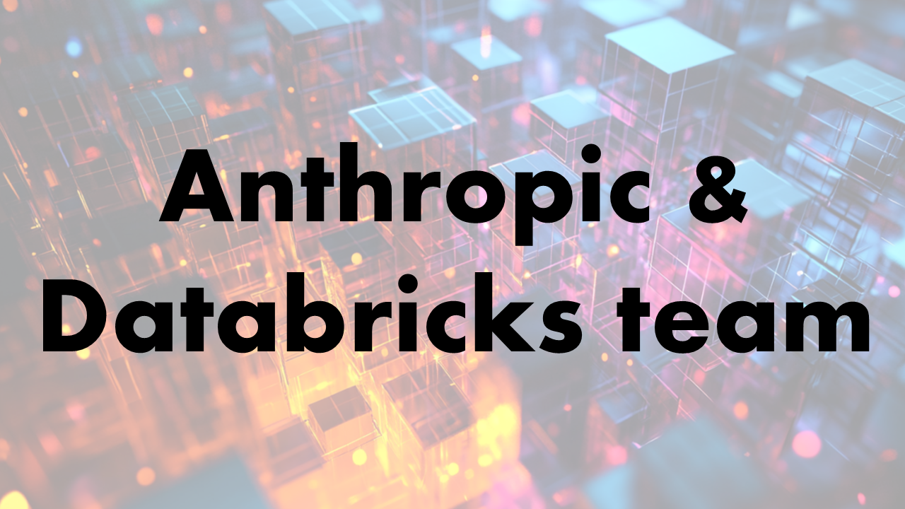 Databricks and Anthropic Team Up