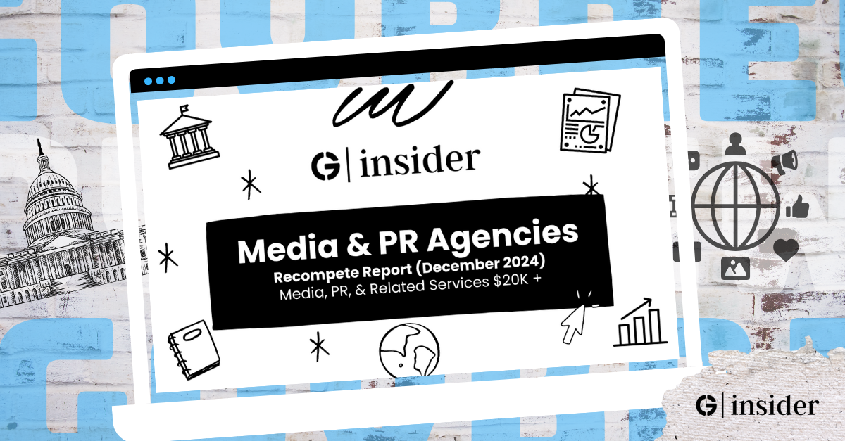 Recompete Report: Media & PR Agencies