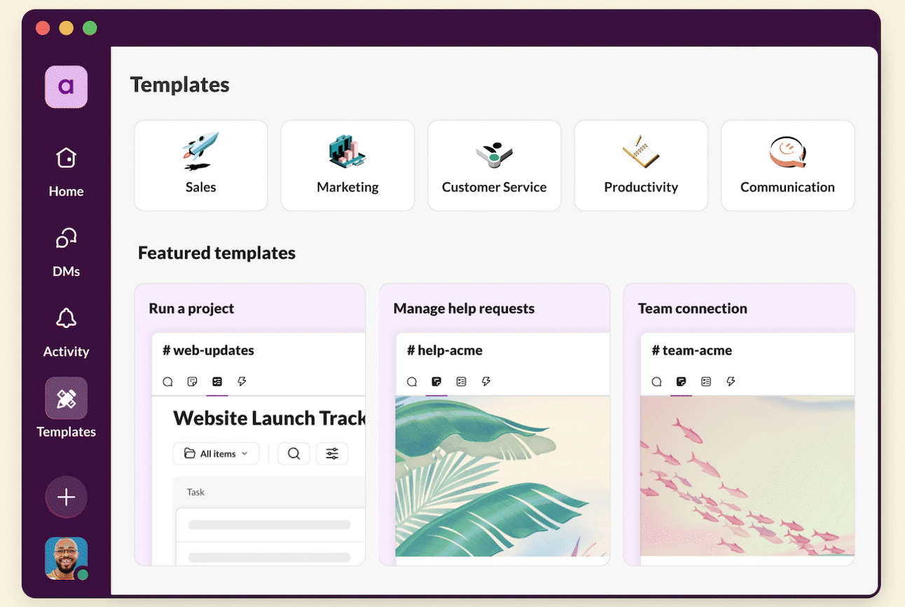 Slack’s Templates Roll-Out That Boosts Project Management.