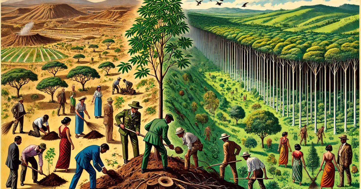 Reclaiming the Forests: How Reforestation Efforts Are Turning Barren ...