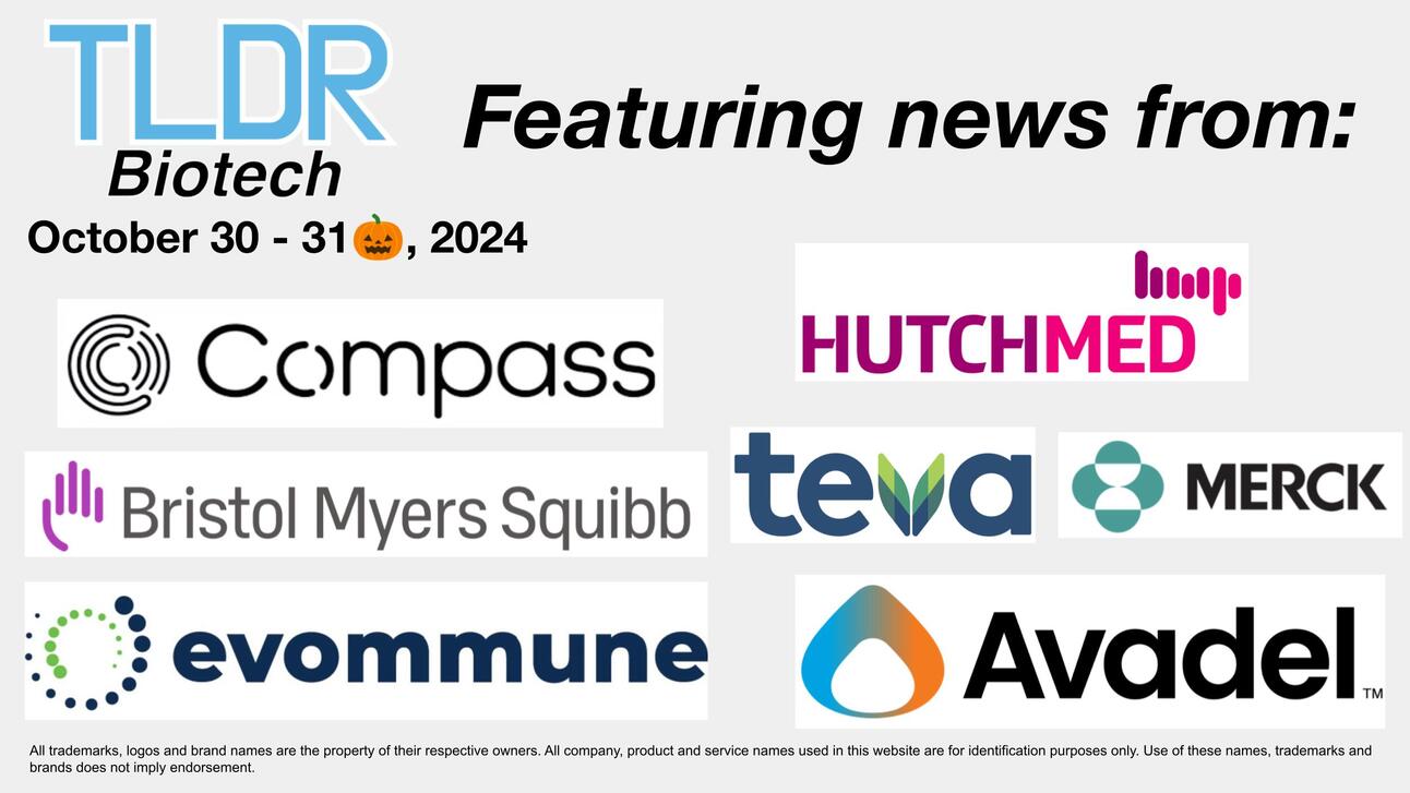 Biotech & Pharma Updates | October 30 - 31🎃, 2024
