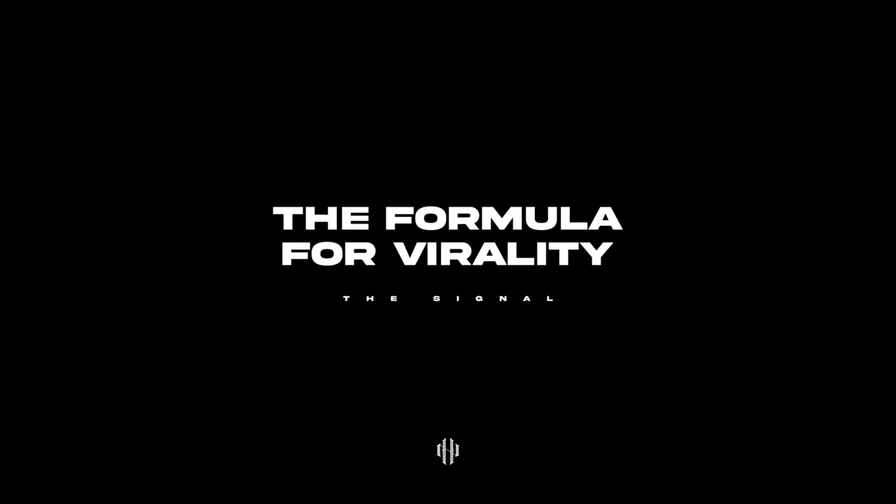 The Formula for Virality