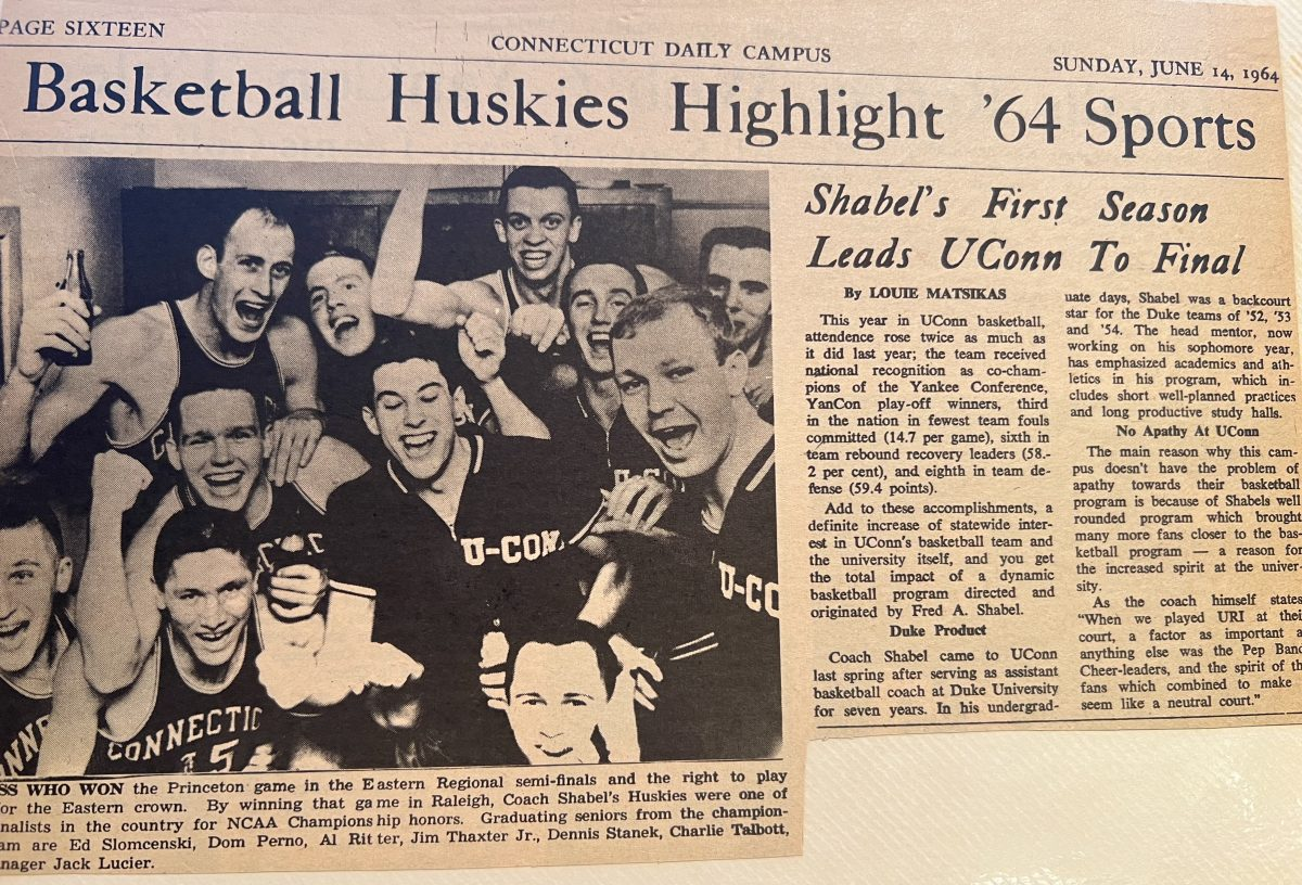 The story of UConn's first Elite Eight appearance