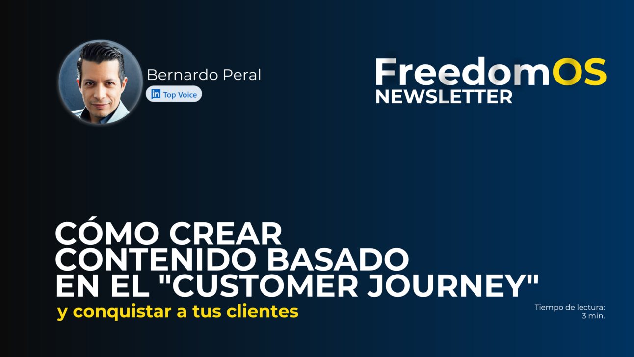 Cómo crear contenido basado en el "customer journey"