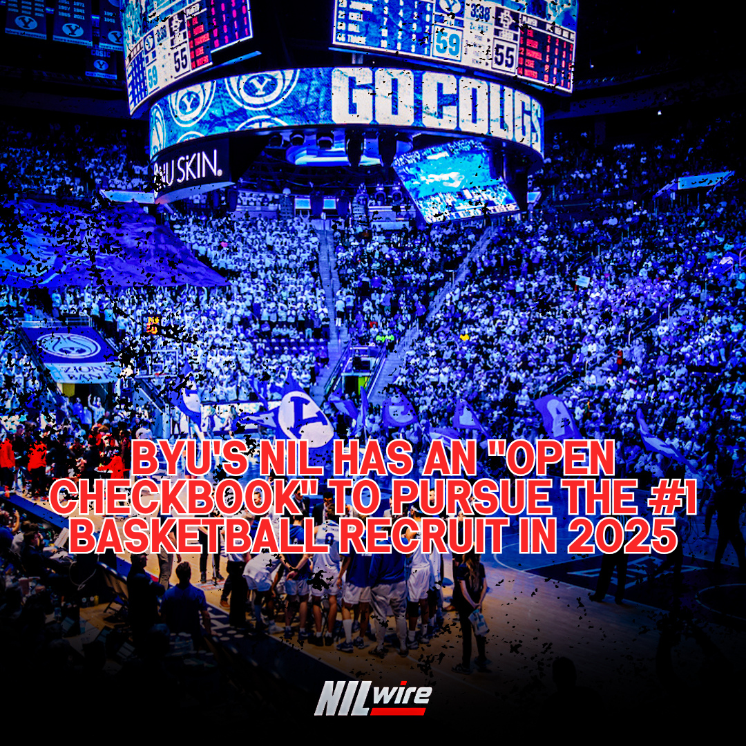 🏅BYU's NIL has an "open checkbook" to pursue the #1 basketball recruit ...