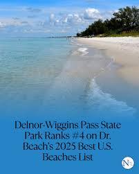 Naples’ Delnor-Wiggins Pass Ranked 4th Best Beach in the U.S. for 2025