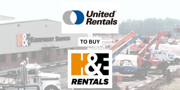 United Rentals to acquire H&E Rentals for $4.8B | IOS List