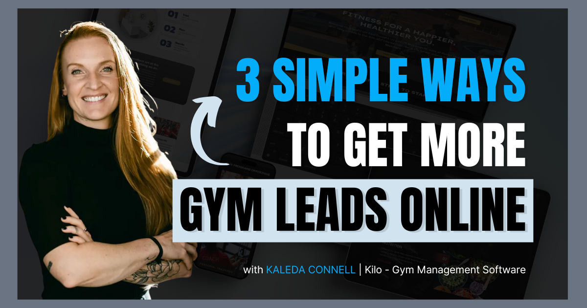 3 simple ways to get more gym leads online