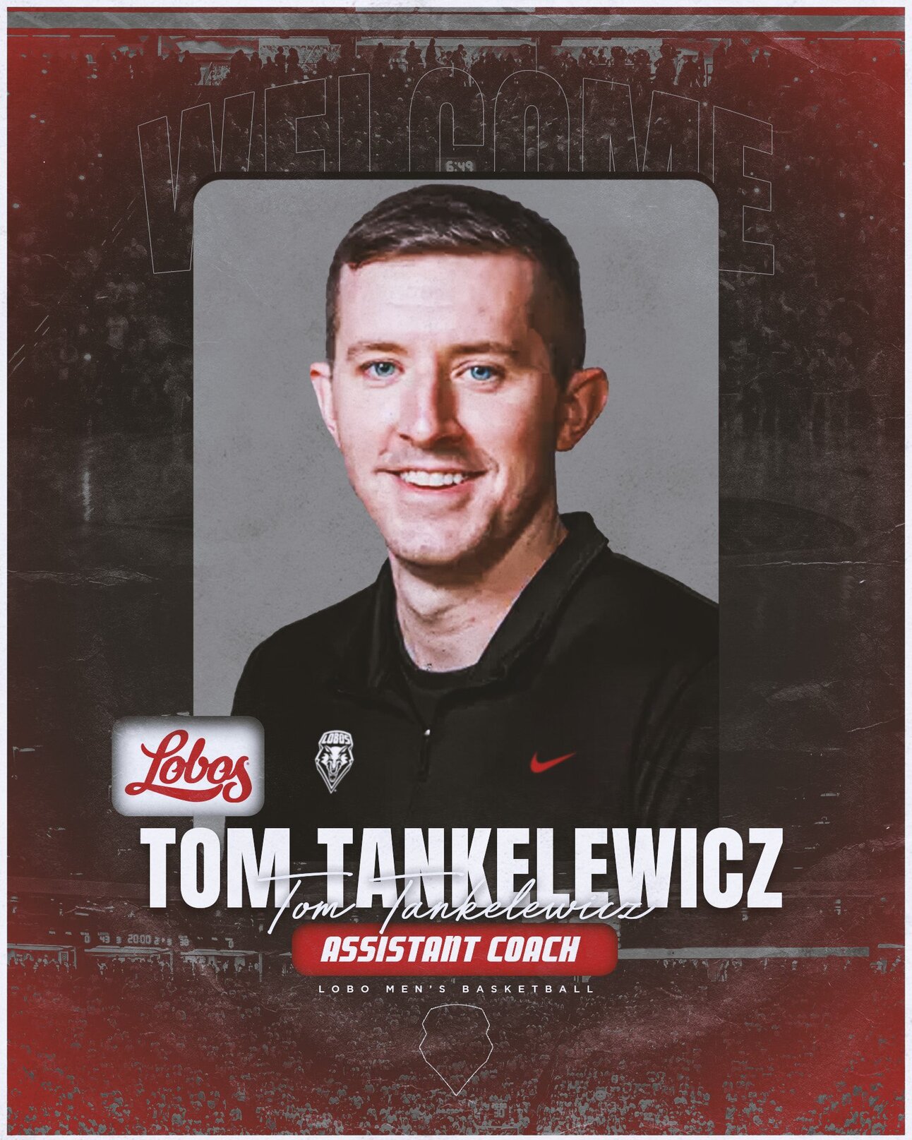 The UNM Lobos men's basketball team has new staff members.