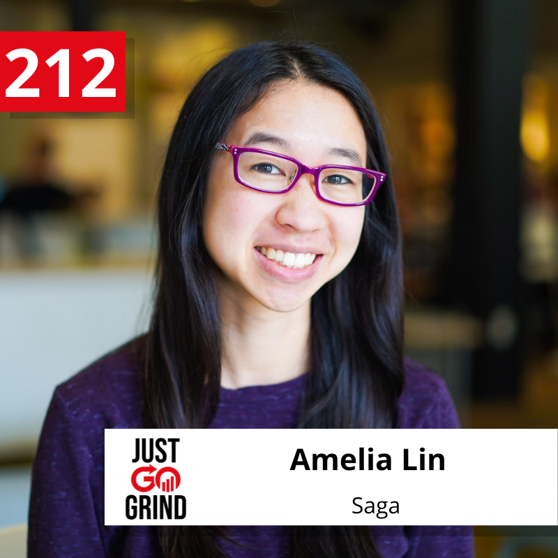 #212: Amelia Lin, Co-Founder & CEO of Saga, an Innovative Voice-Based Social App to Stay Close ...