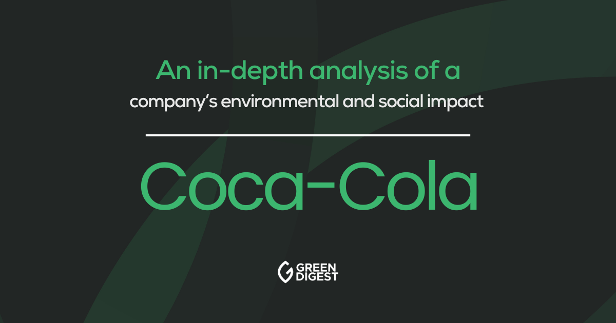 Evaluating a company's impact (the case of Coca-Cola)