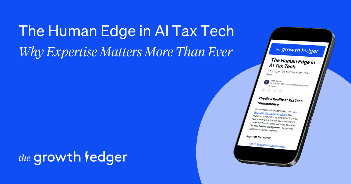 The Human Edge in AI Tax Tech