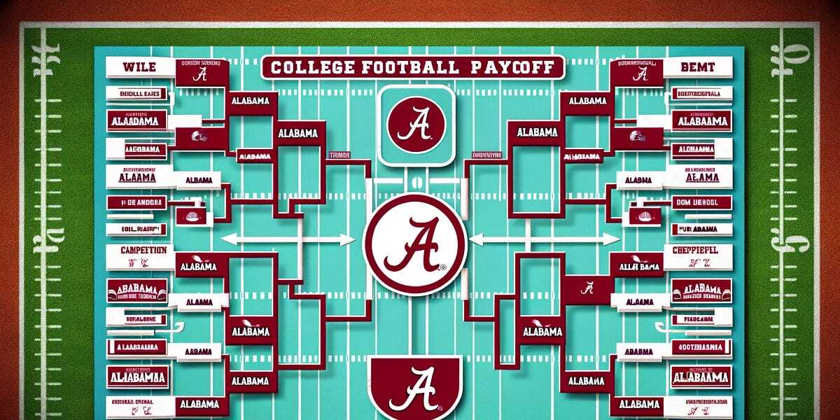 Alabama Awarded All Four Spots in College Football Playoff