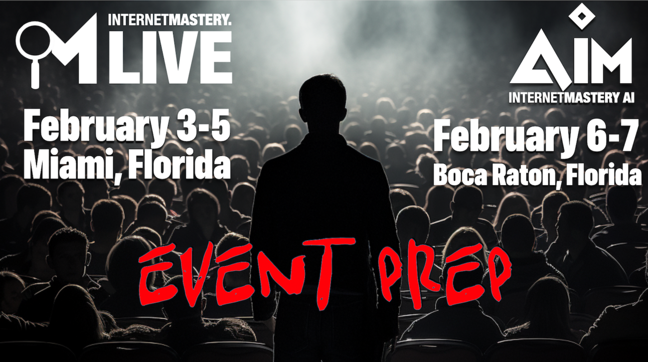 Internet Mastery Live - Here We Go!