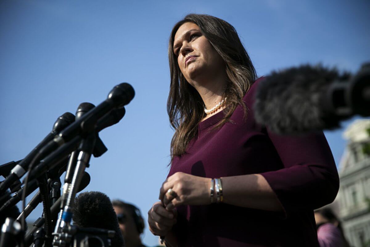 Sarah Sanders Stands Firm as CVS Threatens to Pull Out of Arkansas