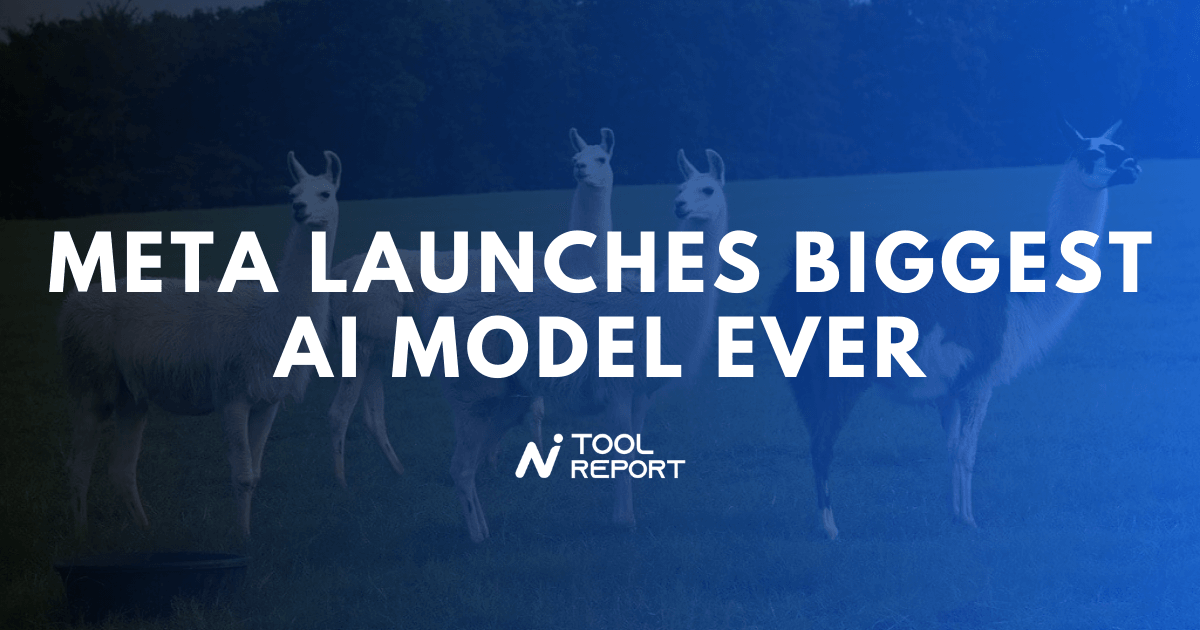 🦙 Meta launches biggest AI model ever