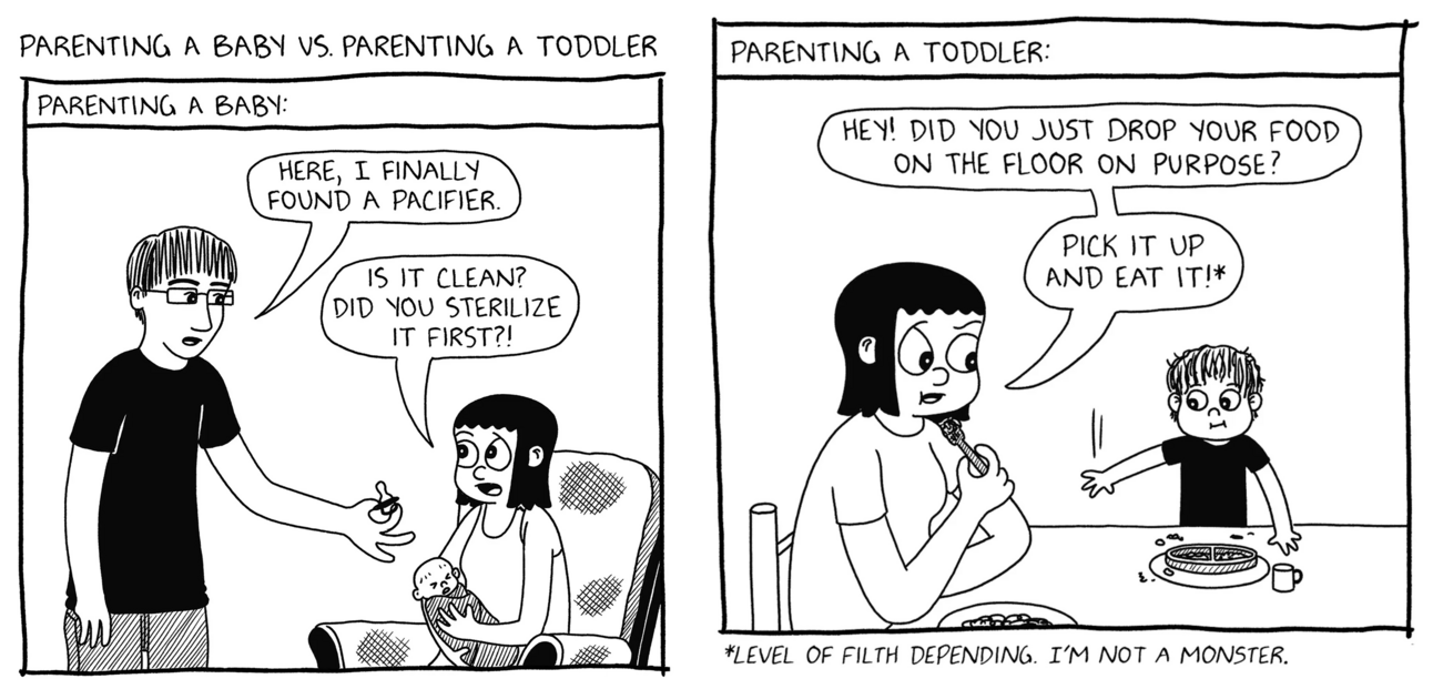 The Difference Between Raising a Baby And a Toddler