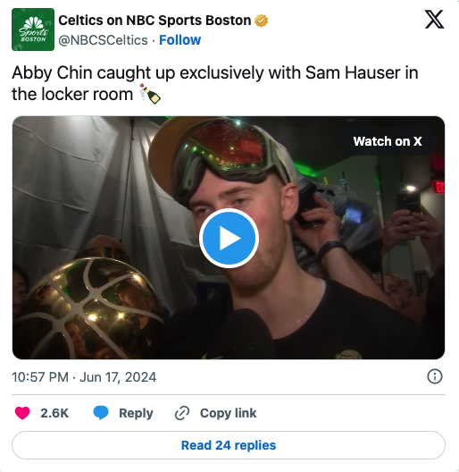 Hoos Brew 6/19: Sam Hauser's New Title