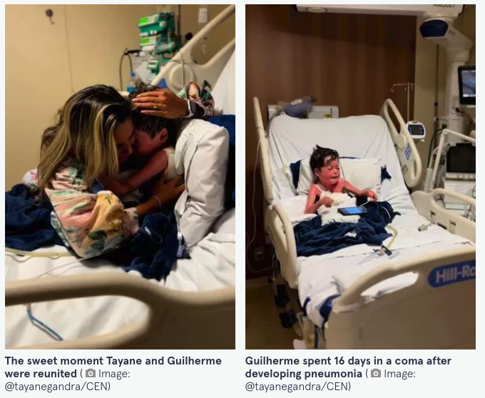 Awakening Embrace: The Heartfelt Journey of a Mother and Son Reuniting ...