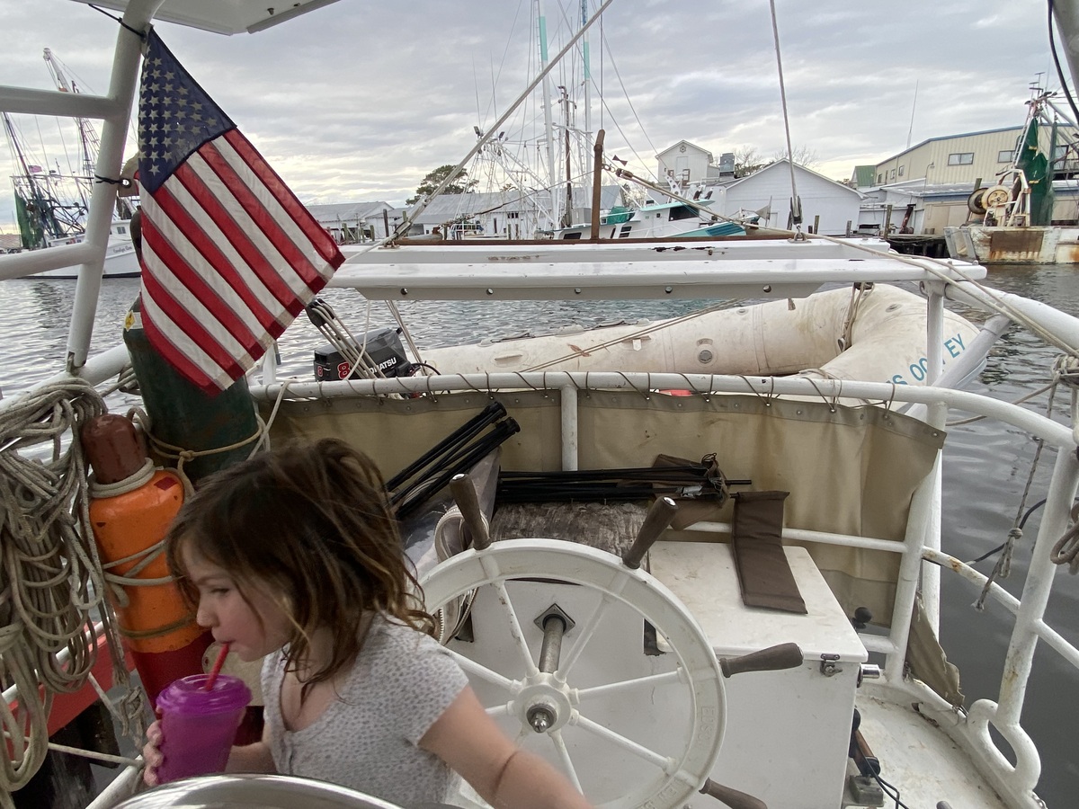 February 2023 Pamlico Pix: Emily Greenberg, Jackie Austin and Mark Brubaker