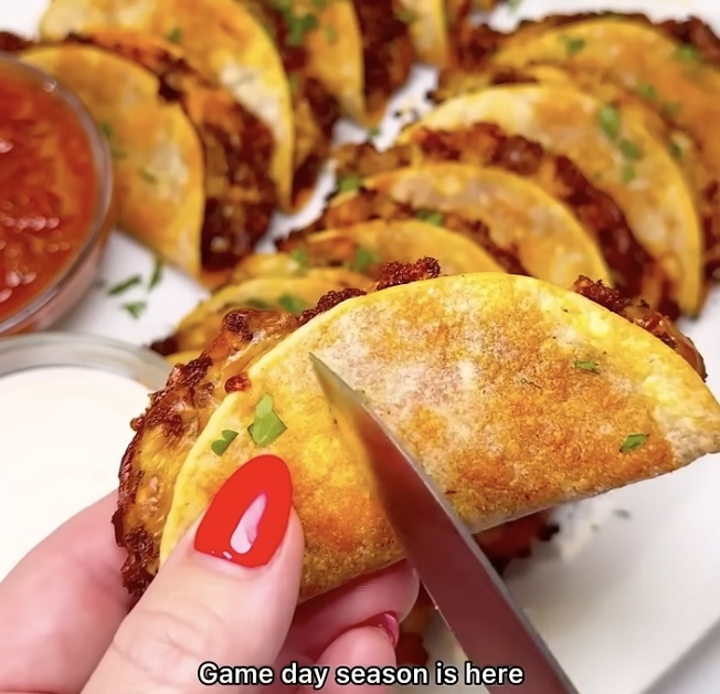 Mini Crispy Gameday Tacos