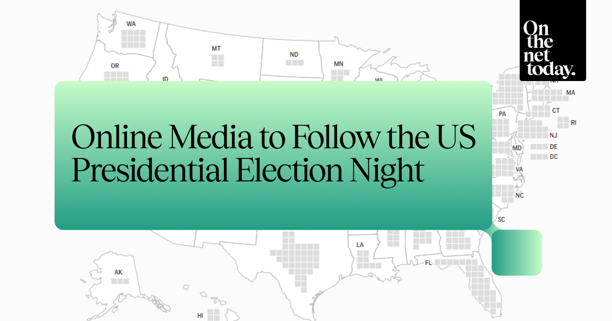 Online Media to follow the US Presidential Election night