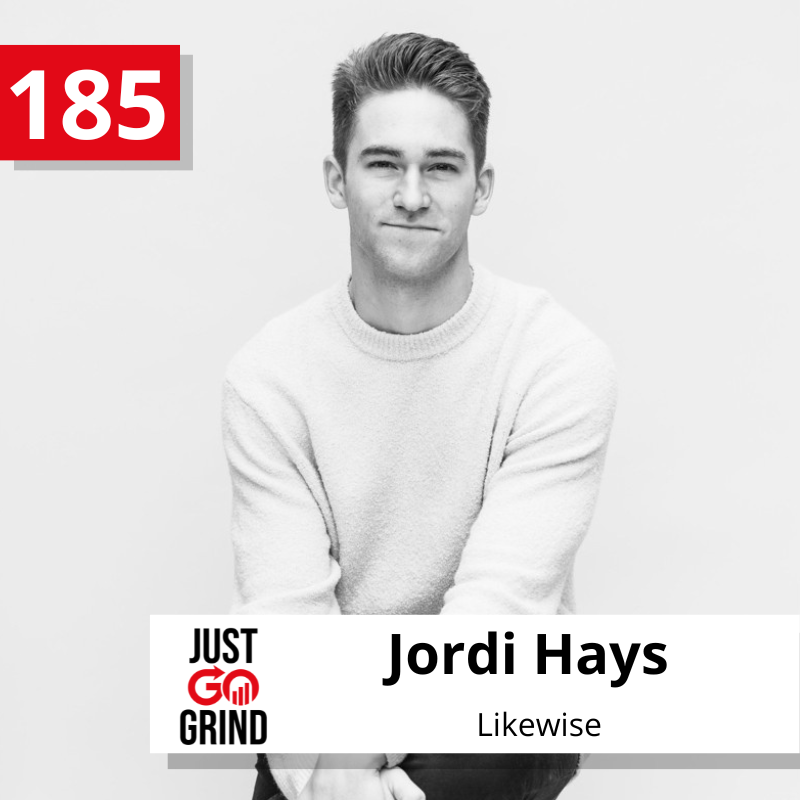 #185: Jordi Hays, Co-Founder & CEO of Likewise, the End-to-End Platform to Find and Work With ...