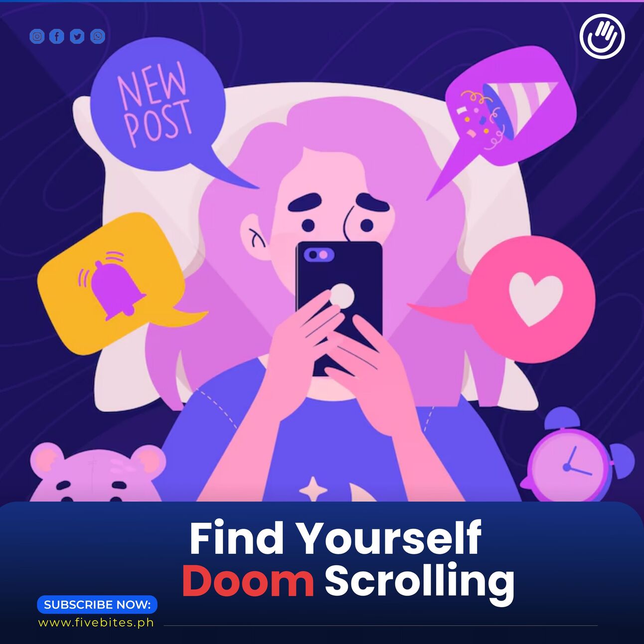 Find Yourself Doom Scrolling? Tips to Use Technology More Mindfully